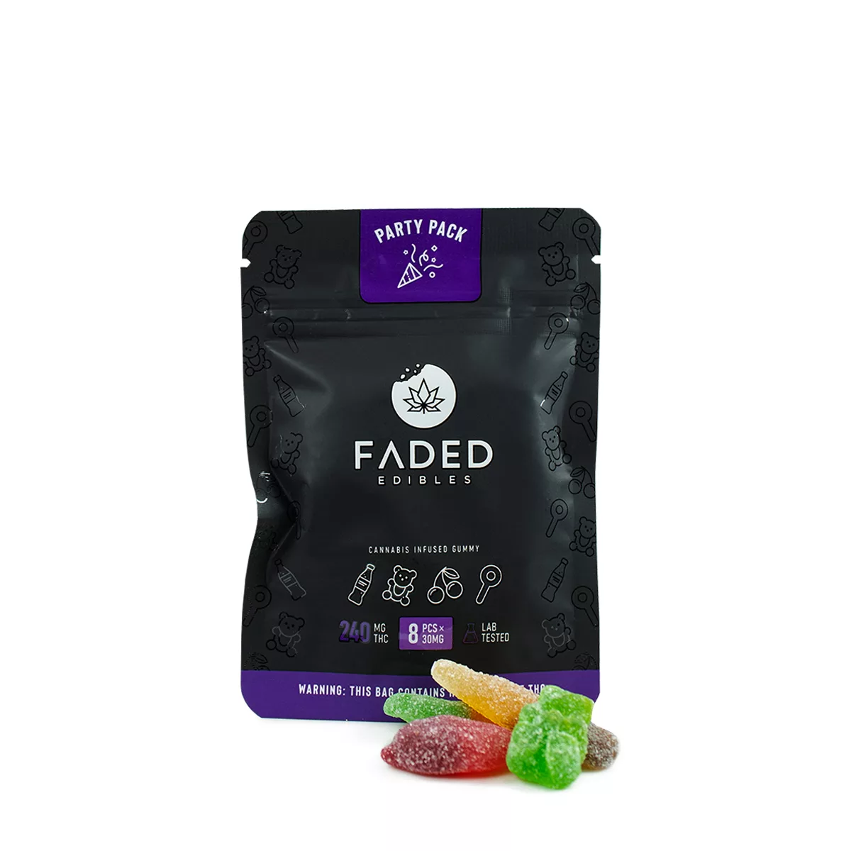 Party Pack – Faded Edibles | Bulk Cannabis