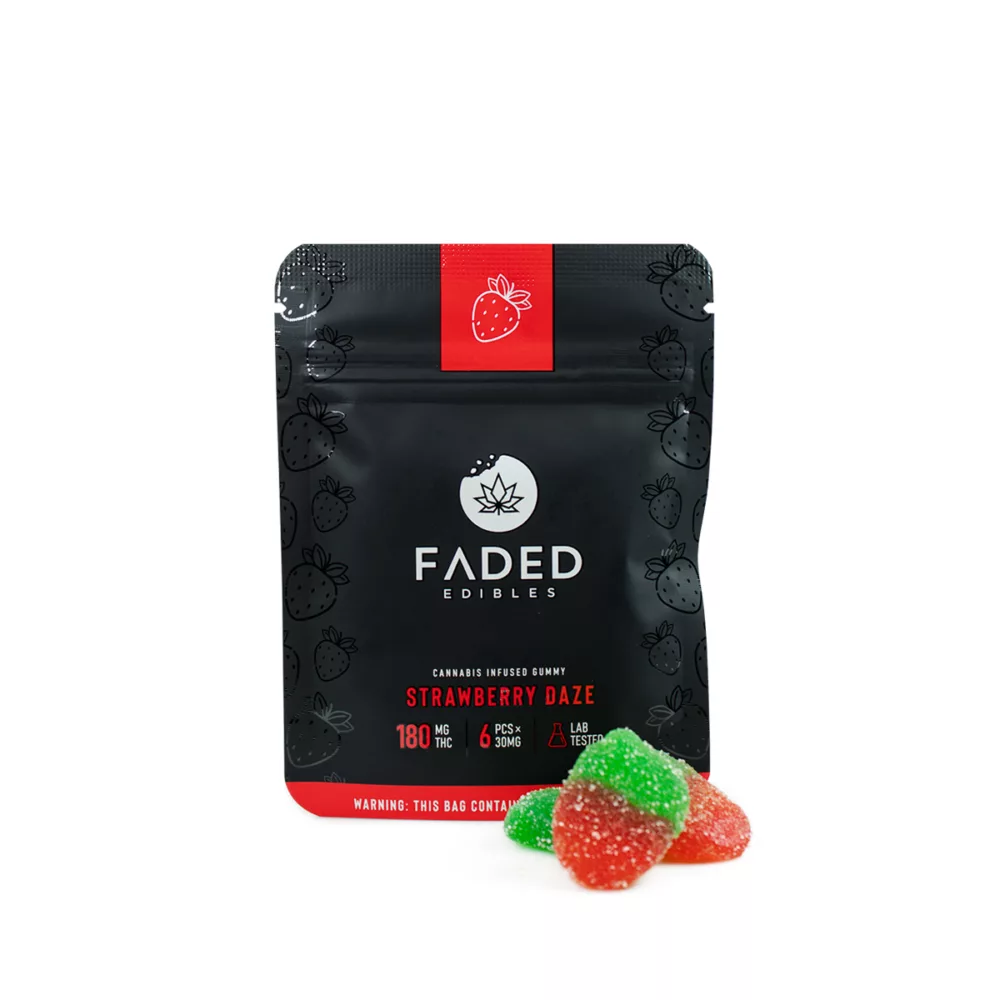 Strawberry Daze – Faded Edibles | Bulk Cannabis