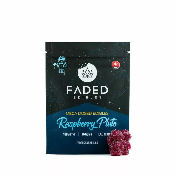 Raspberry Pluto Astronauts – Faded Edibles | Bulk Cannabis